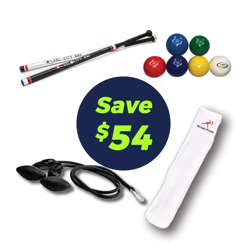 Velocity and Arm Care Bundle - National Pitching Tom House Sports LLC
